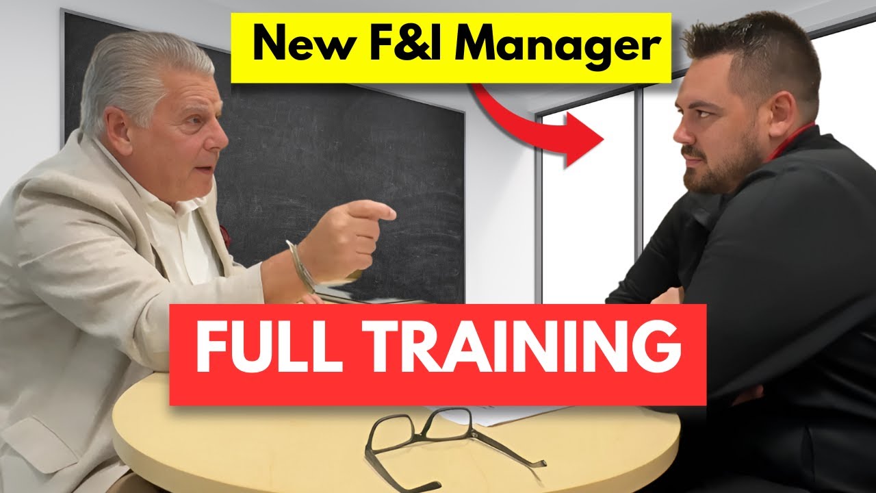 How to Present the F&I Menu in 2025 - From Intro To Close | Product Prep